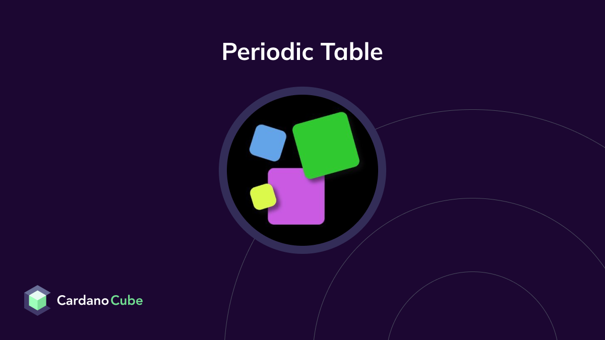 PeriodicTable.io (NFT) on the Cardano Blockchain | Prices, Charts, Teams & Ratings - CardanoCube.com